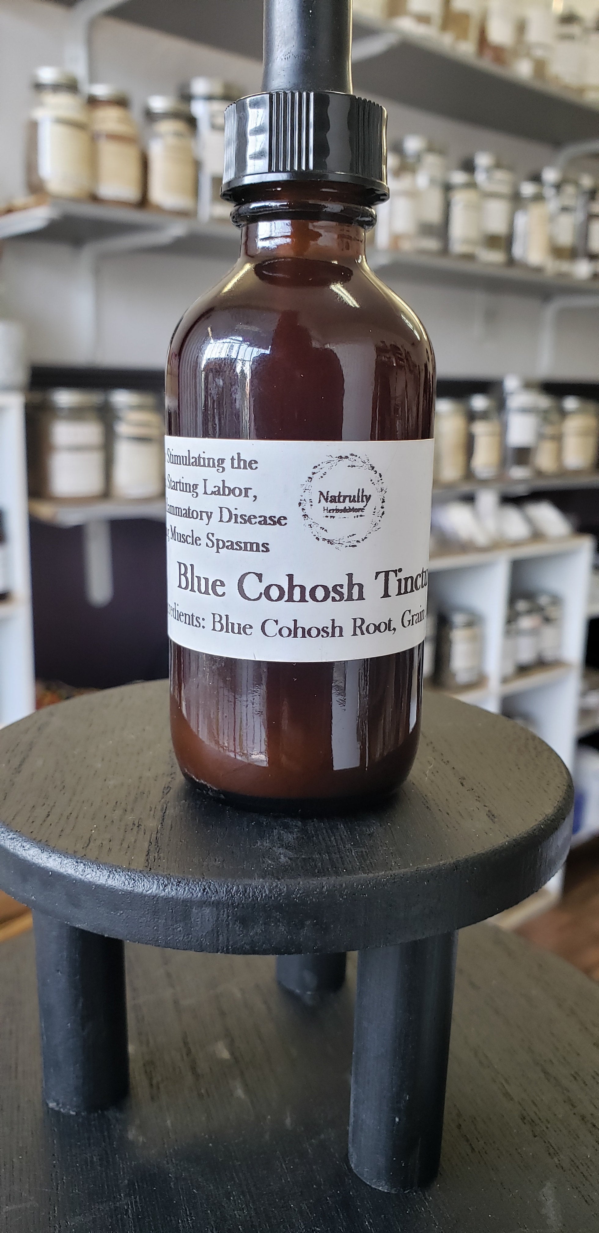 Blue Cohosh Tincture | Natrully Herbs & More LLC
